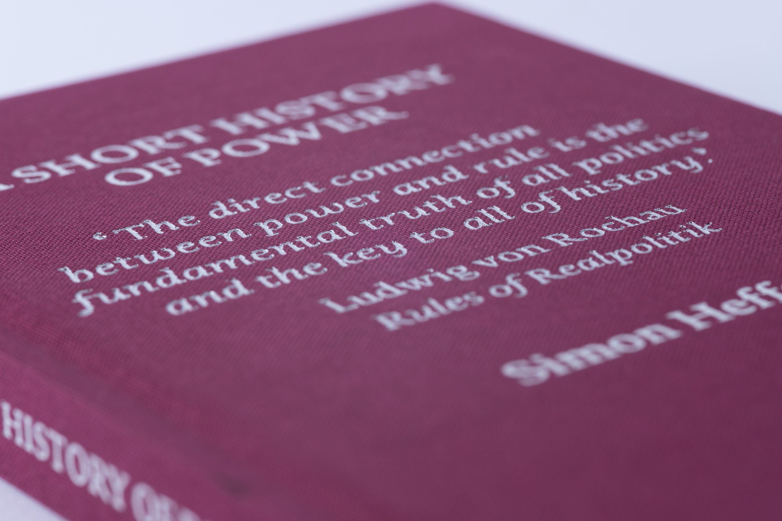 Simon Heffer on the Curse of History - Notting Hill Editions